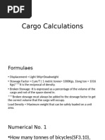 Bale and Grain Capacity Explained | PDF | Tonnage | Ships