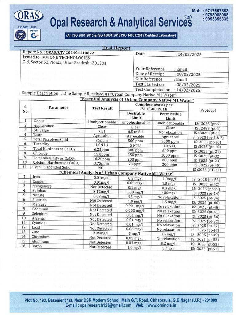 Urban Company Native M1 1 | PDF