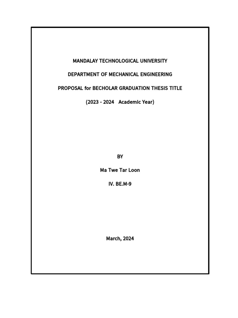 Thesis Proposal Twetarloon | PDF | Gear | Machines