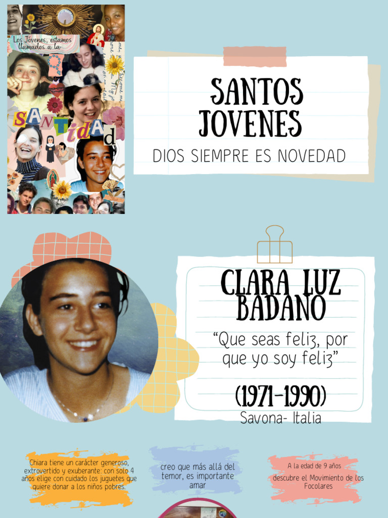 Santos Jóvenes - Heidi Holguin A. | PDF