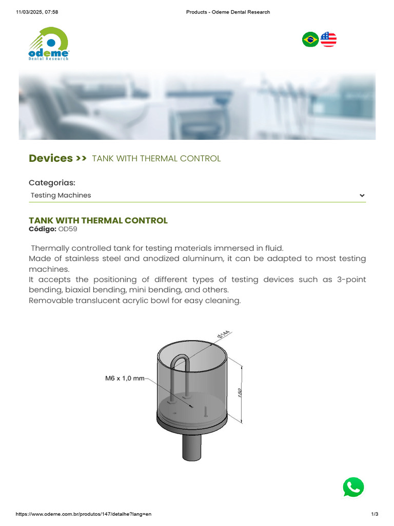 Thermal Control Testing Tank | PDF