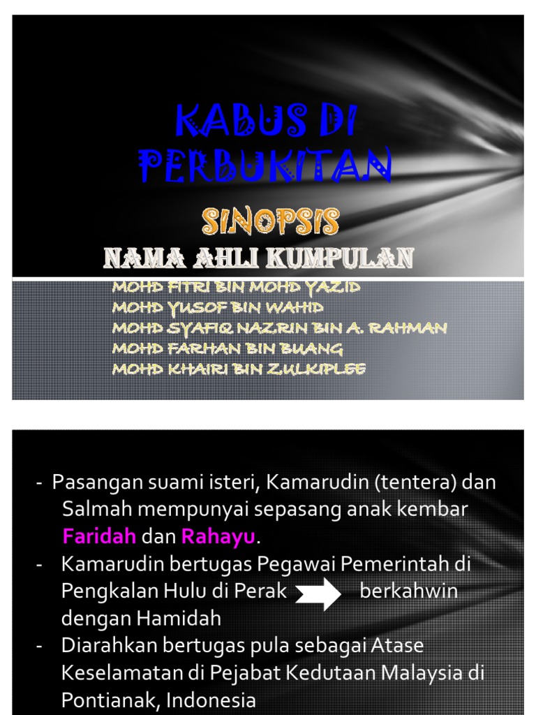 Kabus Di Perbukitan | PDF