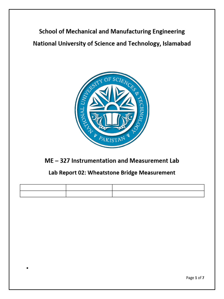 Lab Report 02 - Instrumentation Lab | PDF | Resistor | Electrical Network