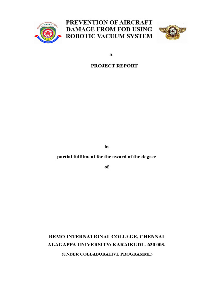 Team 35 Preethi & Yuvarshini[1] New[1] | PDF | Airport | Foreign Object Damage