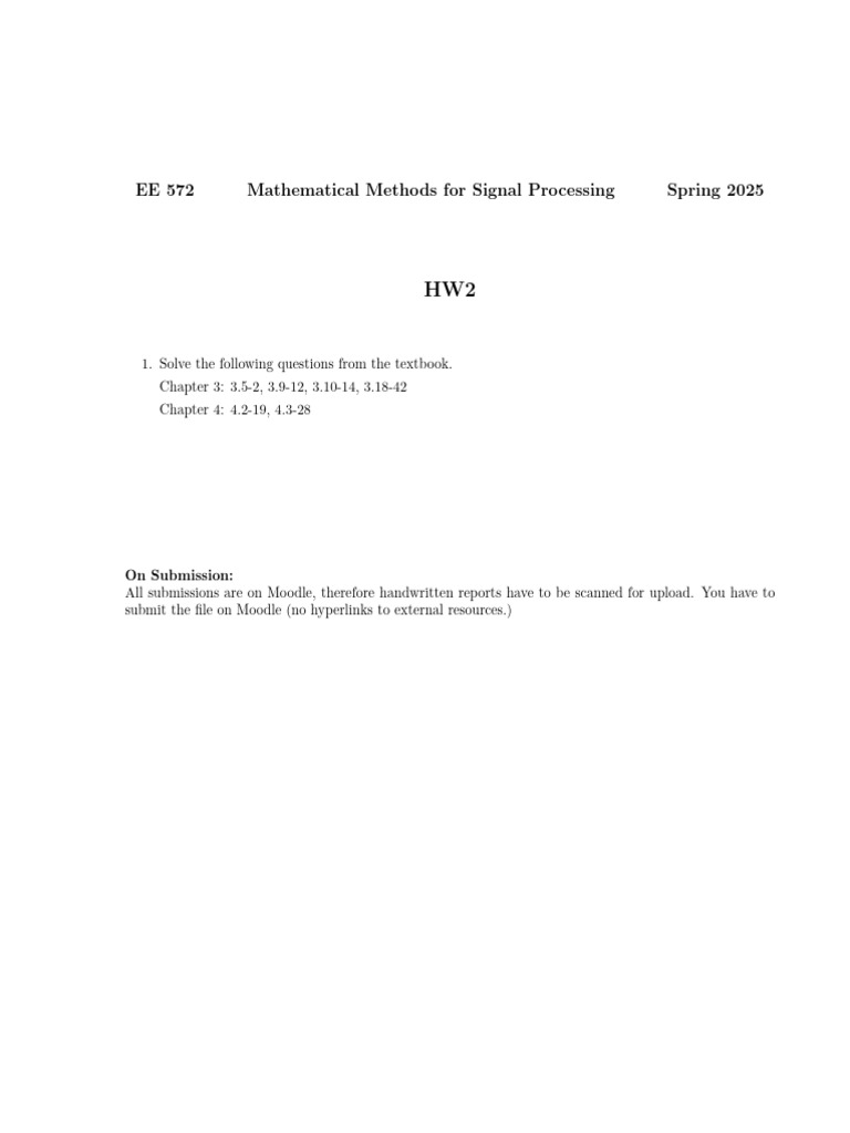 EE572_HW2_2025 | PDF