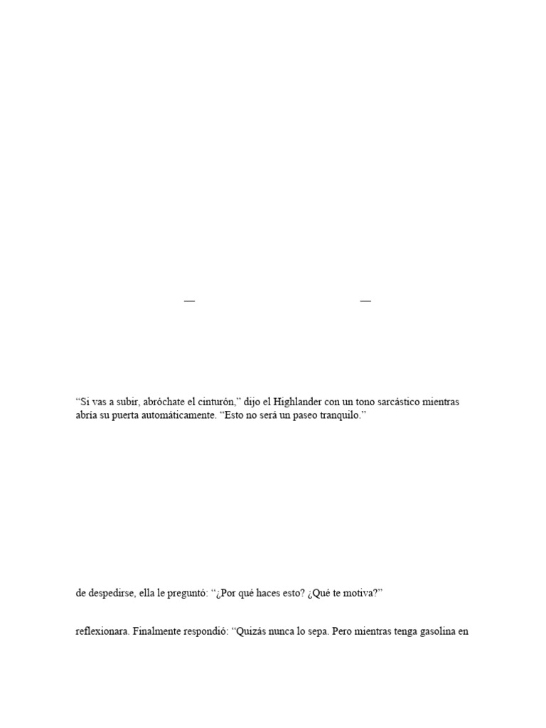El Highlander | PDF