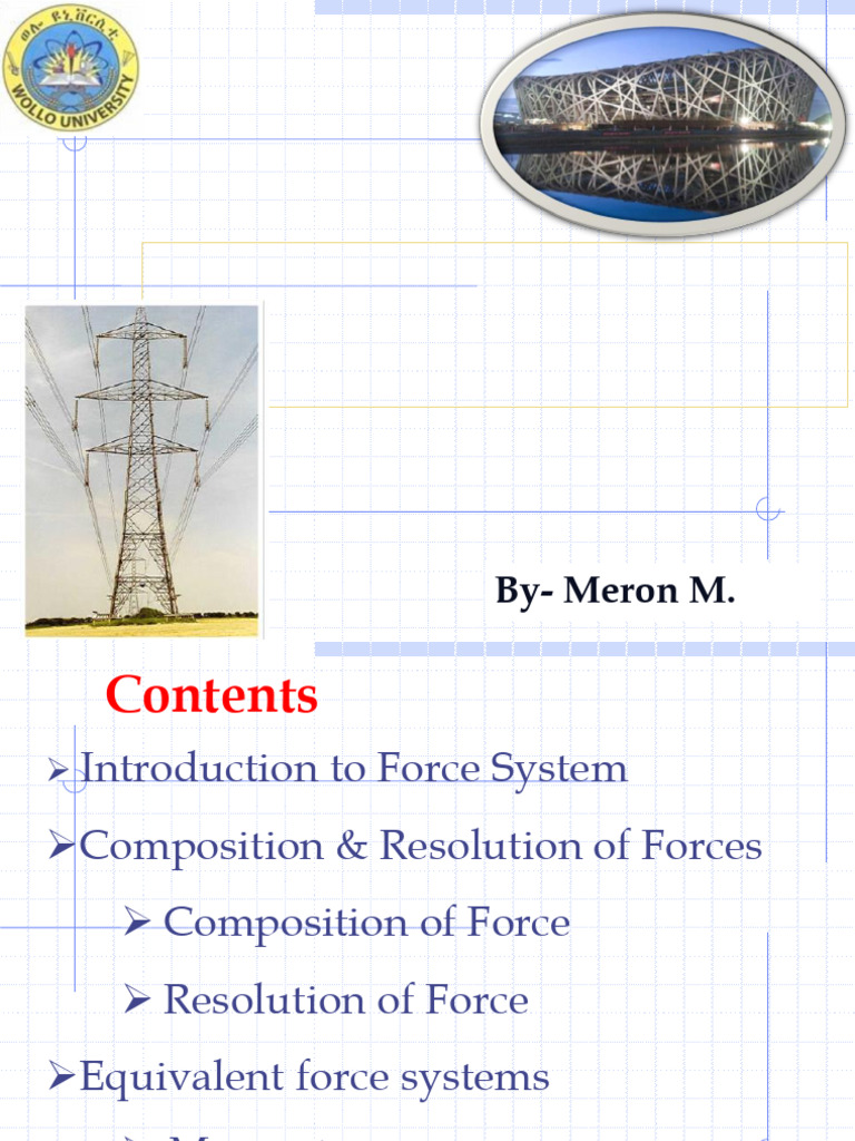Chapter 2-Force System | PDF | Euclidean Vector | Rotation