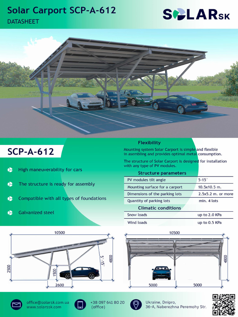 Solar Carport SCP A 612 1727072342 | PDF