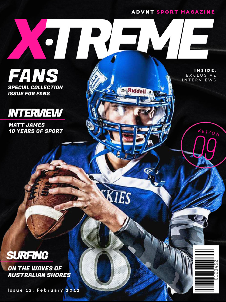 Page-Flipping Interactive Sports Magazine Template | PDF