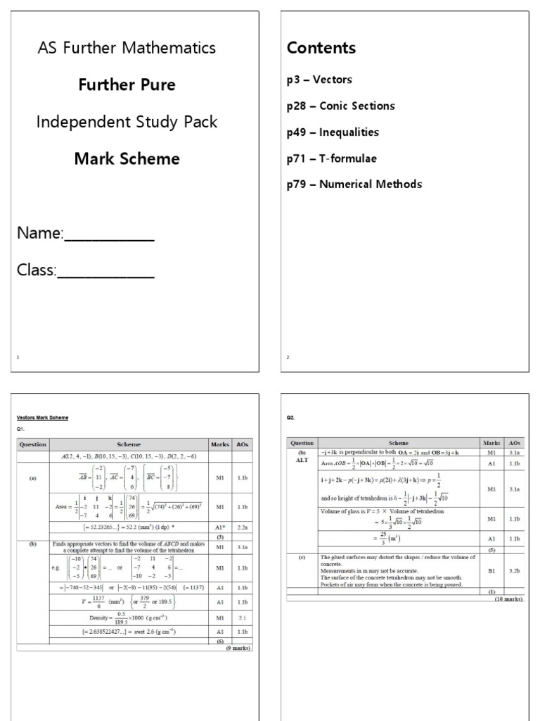As FP1 Isp MS 2-1 | PDF