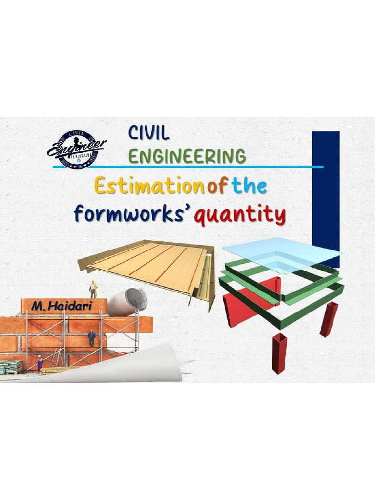 Estimation of The Formworks' Quantity | PDF