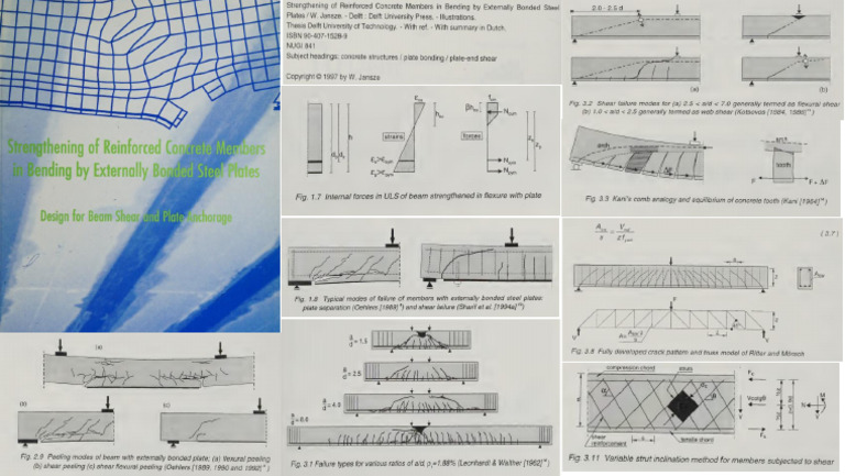 Shear and Flexural Retrofitting of Beams Using Steel Plates | PDF