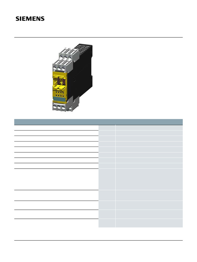 Siemens 3RK3 Series Input Module | PDF | Direct Current | Switch