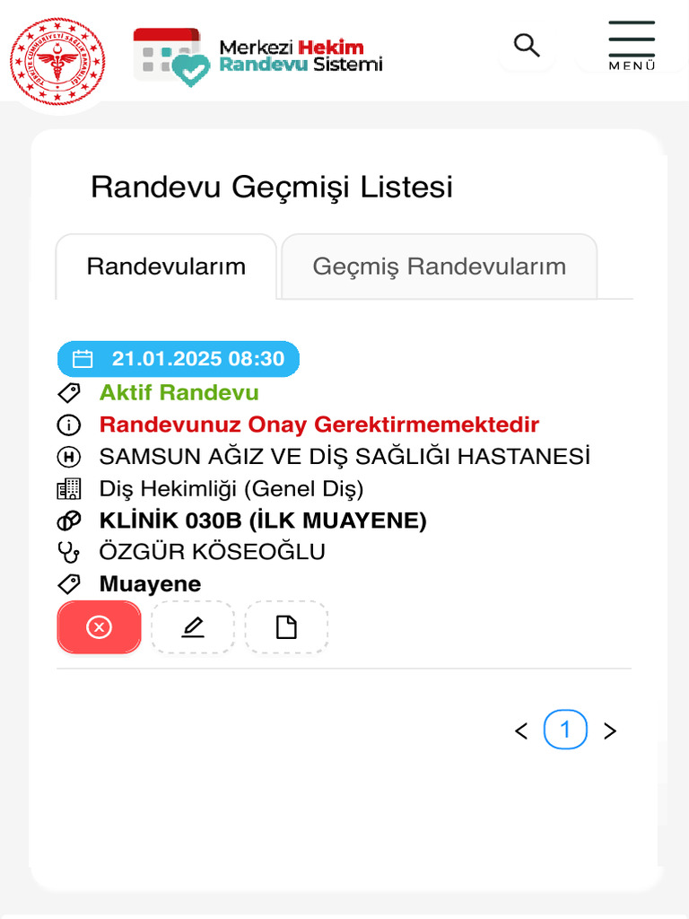MHRS Randevu Al | PDF