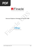 Finacle Desktop Configuration For 10 2 1 | PDF | Internet Explorer ...
