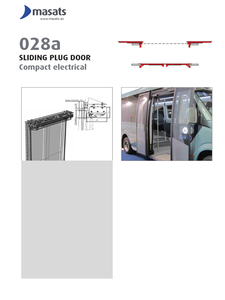 Compact Electrical Sliding Plug Door | PDF