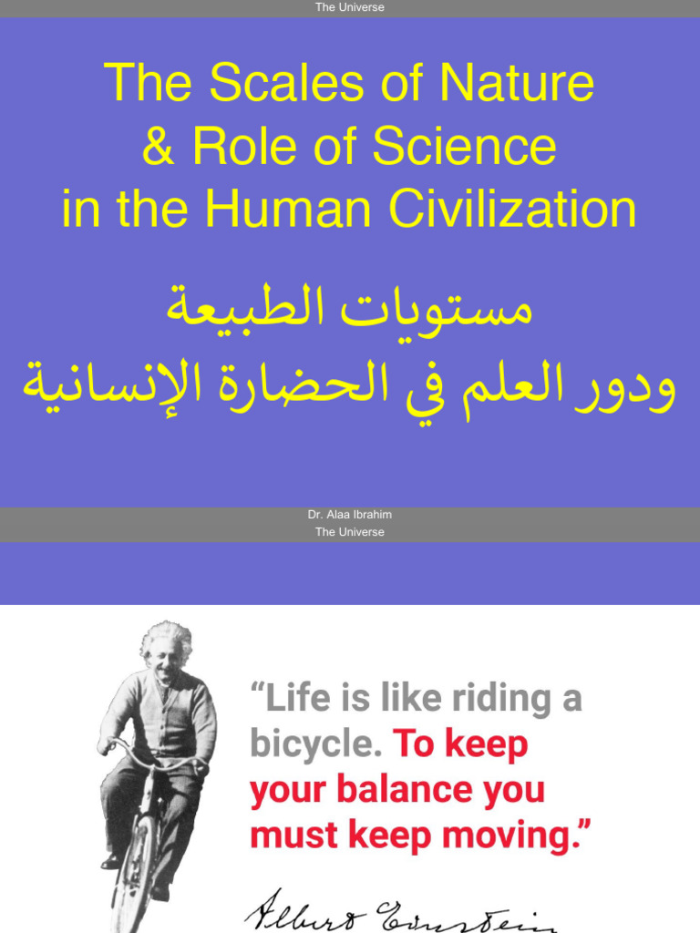 Scales of Nature, Scientific Method, Role of Science in Civilization | PDF