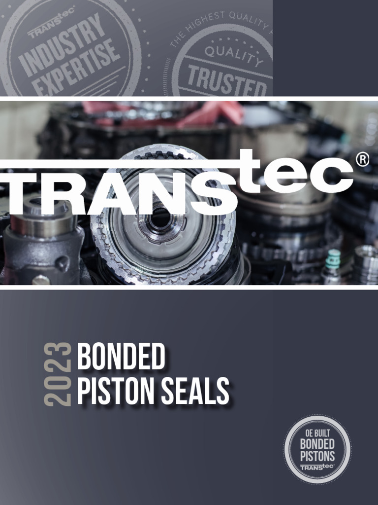 TransTec Bonded Piston Catalog 2023 | PDF | Piston | Clutch