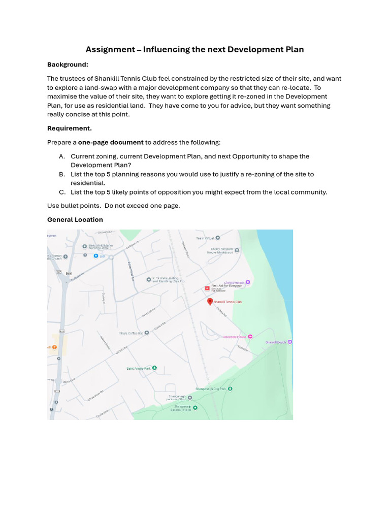 Development Plan Shaping | PDF