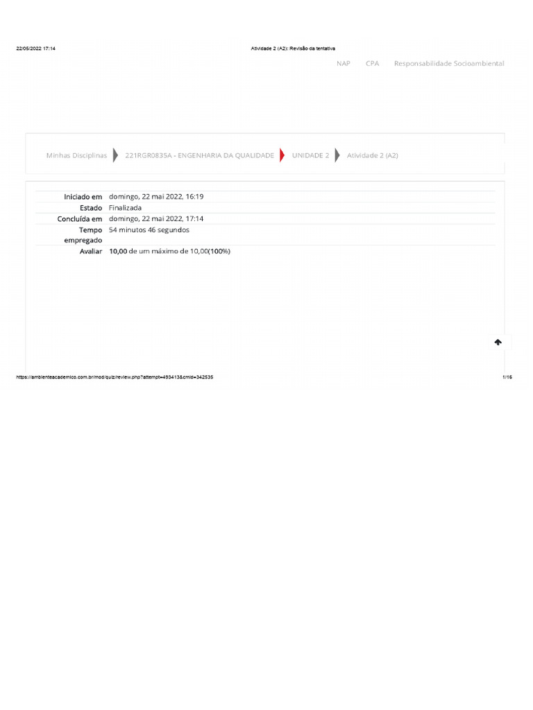 Atividade 2 - FMU - Passei Direto | PDF