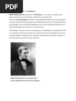 Self Reliance by Ralph Waldo Emerson (TEXT) | PDF | Ralph Waldo Emerson ...