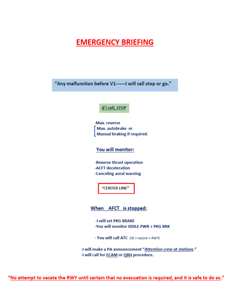 EMERGENCY BRIEFING NOV 2023 | PDF