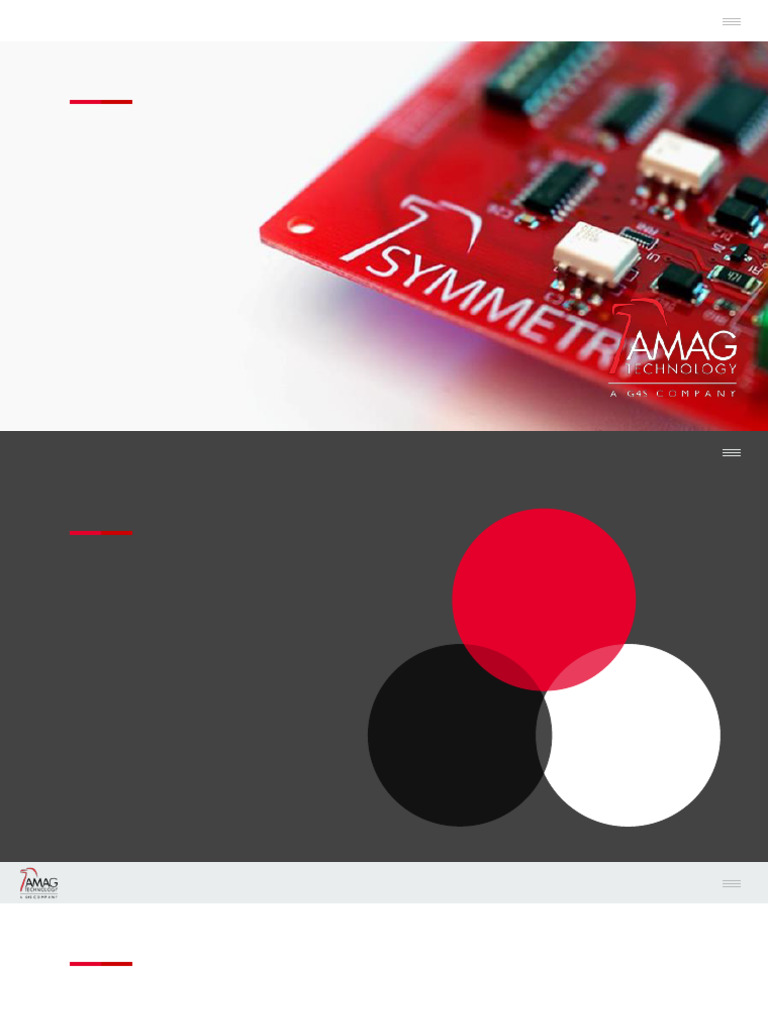 AMAG - Solución Symmetry SR | PDF | Hardware de la computadora ...
