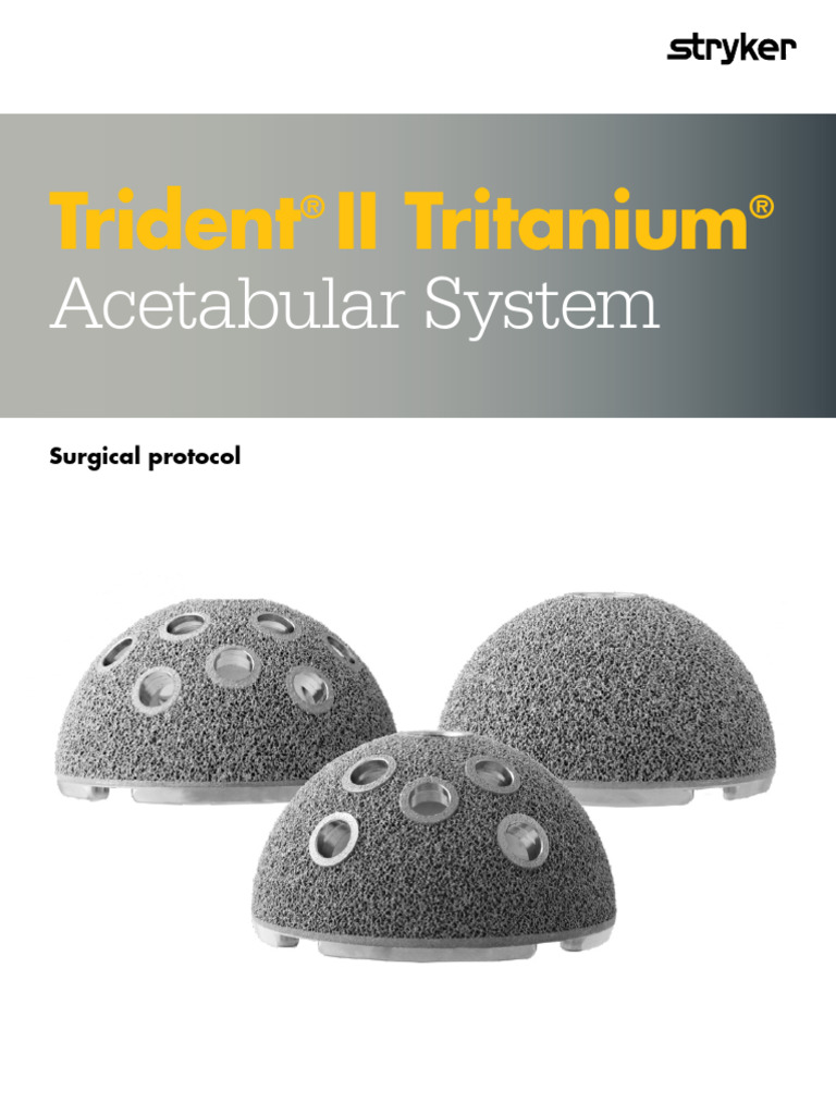 Stryker - Tritanium - Catalogo | PDF | Pelvis | Screw
