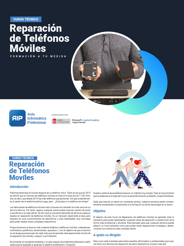 Reparación de Telefonos Moviles Aip Barcelona 2023 | PDF | Yo telefono ...