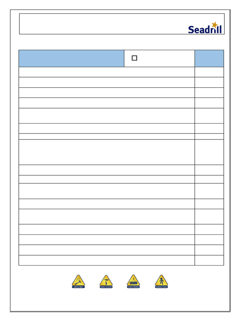 FRM-00-0007 DROPs Checklist Rev LAS - Rev 01 - Port | PDF | Ferramentas ...