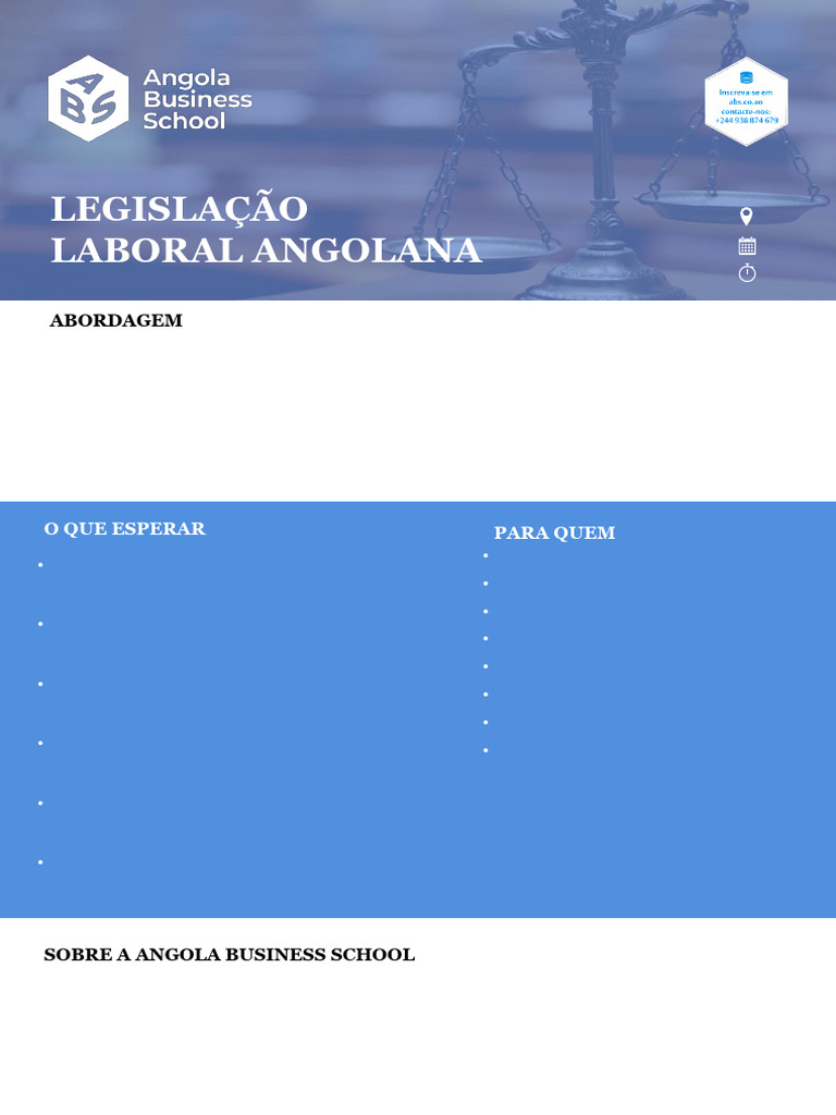 Legislacao Laboral Angolana DIGITAL 1 | PDF | Gestão de recursos humanos | Angola