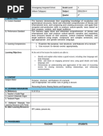 English 4: Expressing Ideas Appropriately For One's Purpose, Context ...