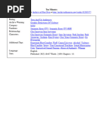 Unhappy For You Script | PDF