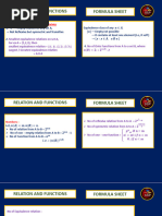 AFM Formula Final Exam Cheat Sheet | PDF | Logarithm | Arithmetic