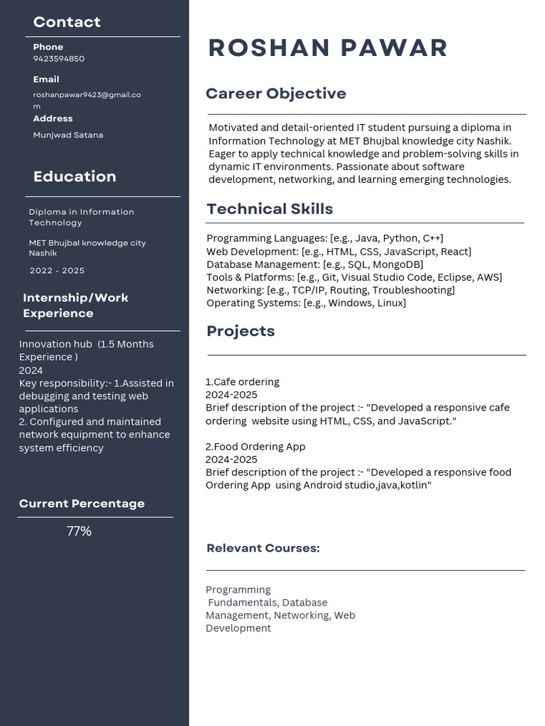 Roshan Anil Pawar | PDF | Android (Operating System) | Computer Programming Roshan Anil Pawar | PDF | Android (Operating System) | Computer Programming