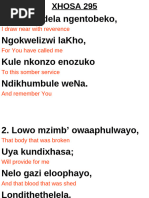 014 Thixo Akunangqaleko | PDF