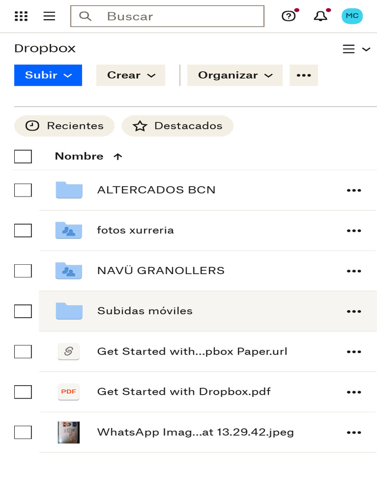 Archivos - Dropbox | PDF