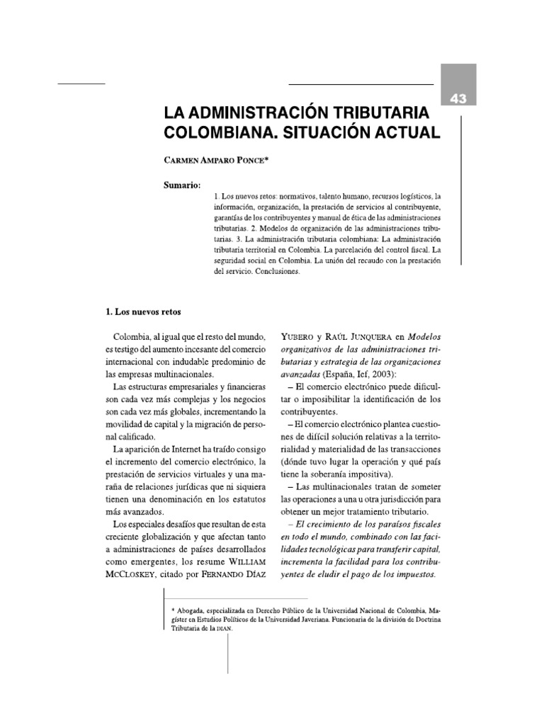 Lectura Administracion Tributaria | PDF