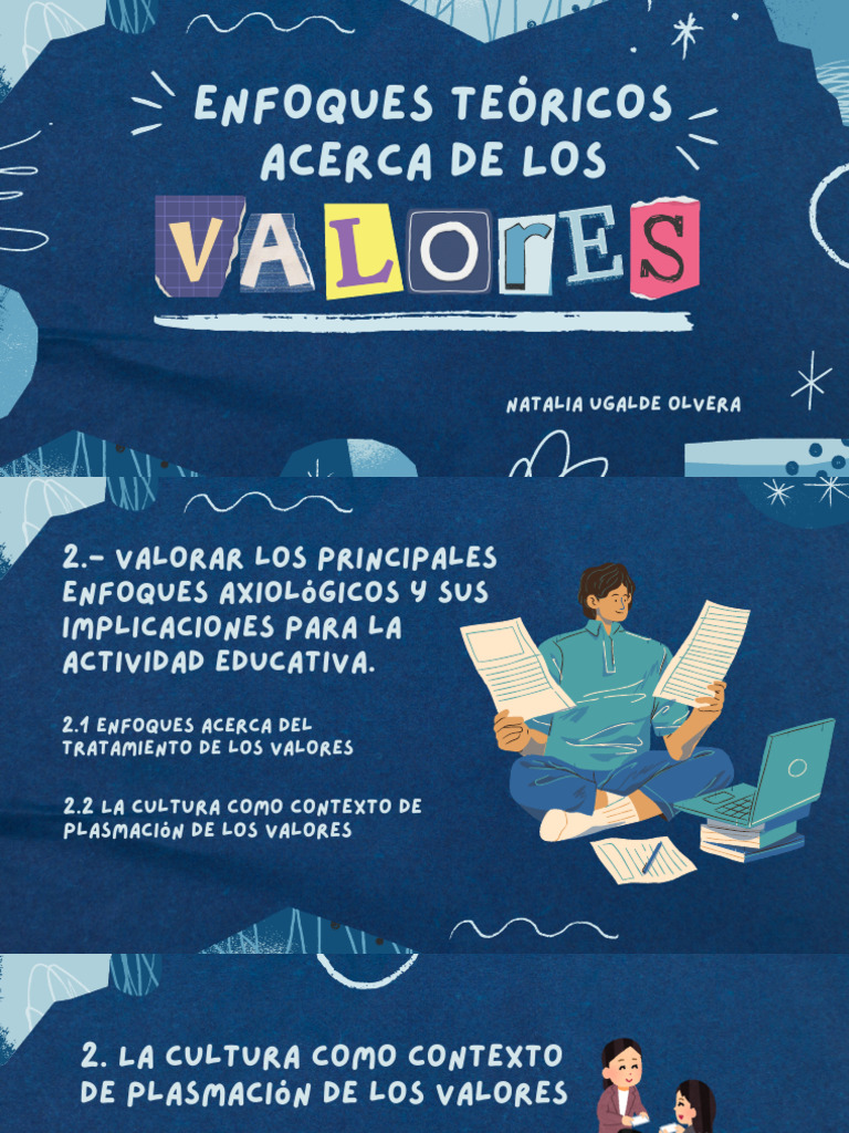 Presentación Educación en Valores | PDF | Humanismo | Existencialismo