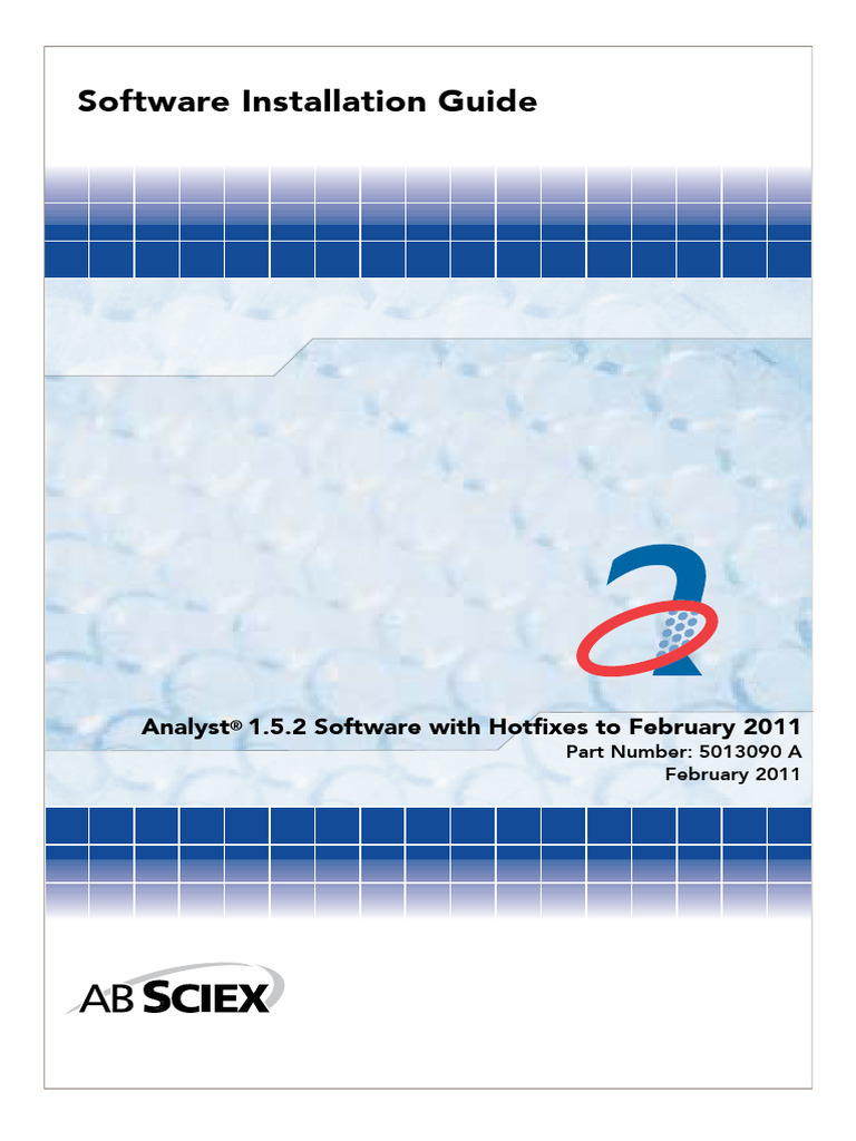 Analyst_1.5.2-install-guide | PDF | Computer File | Command Line Interface