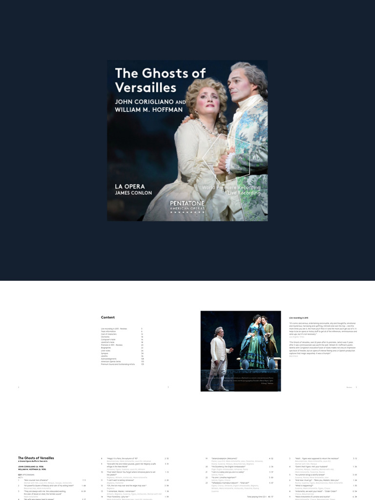 Ghosts of Versailles - Libretto | PDF | The Marriage Of Figaro | Opera