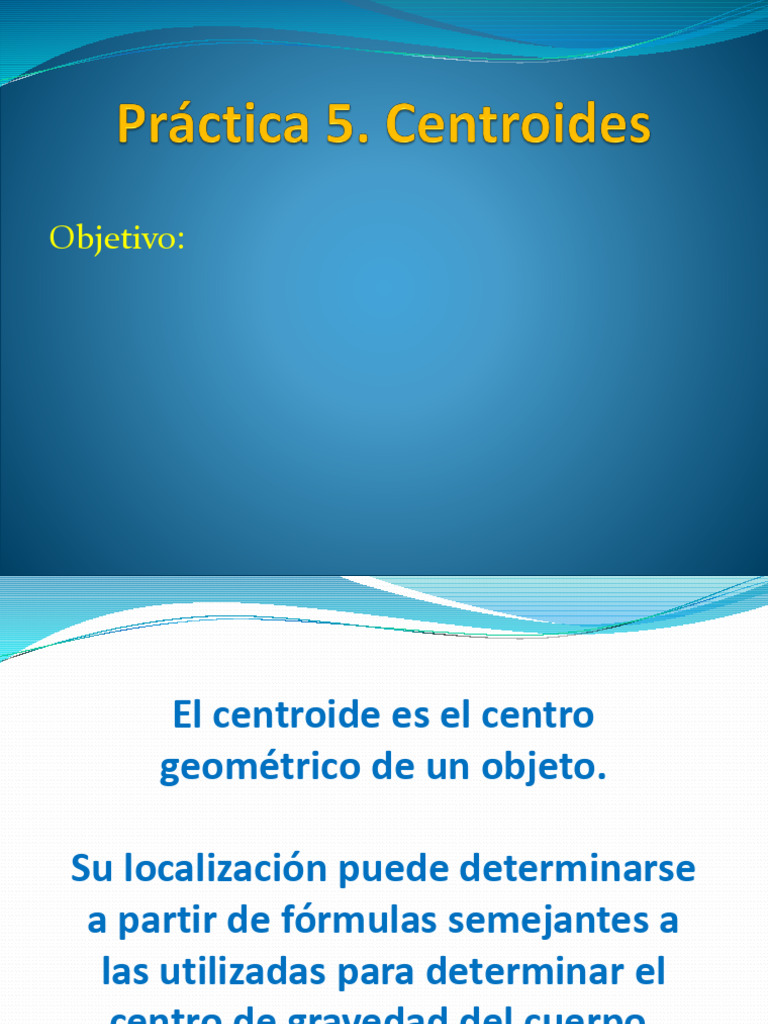 P05 centroidesGPM | PDF