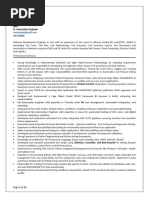 TOSCA Automation Test Engineer Resume | PDF | Software Testing ...
