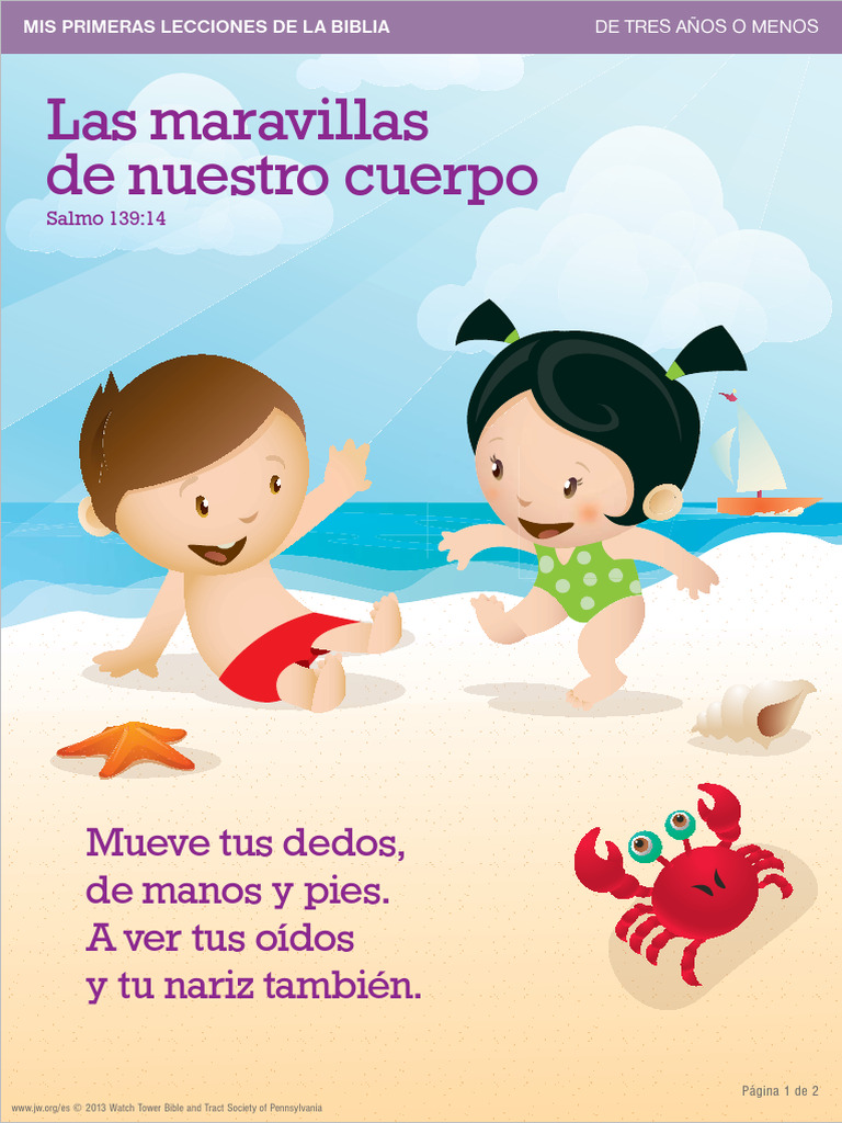 Lecciones Bíblicas para Niños sobre el Cuerpo | PDF