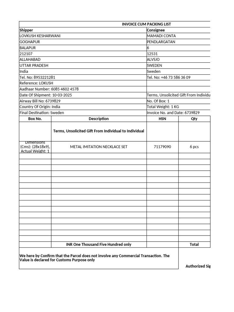 packinglist_6739829 | PDF