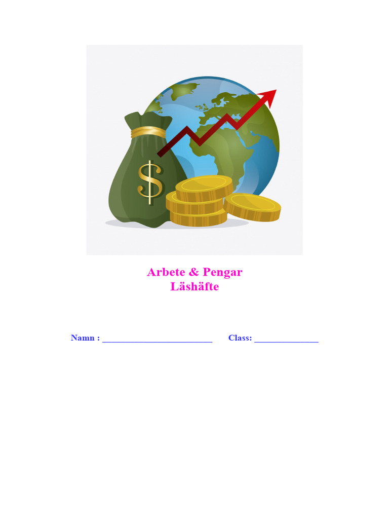 Arbete & Pengar | PDF