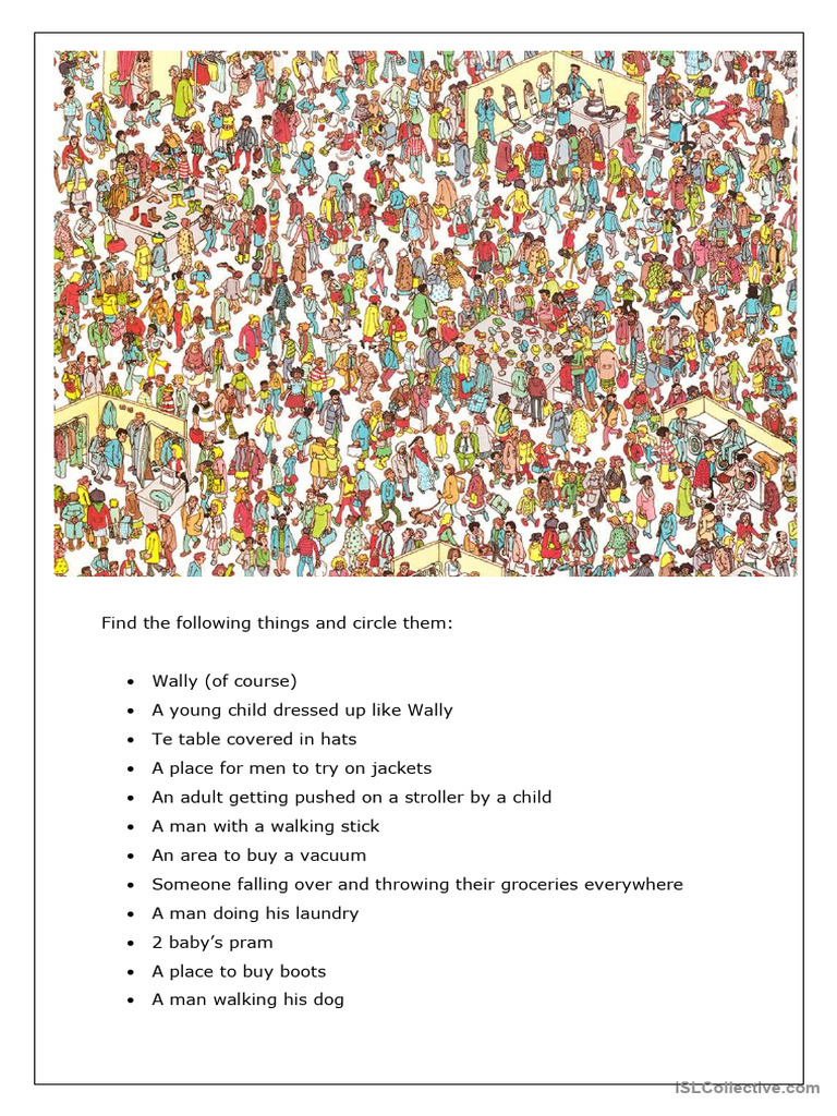 Where's Wally - Focusing On A Task | PDF