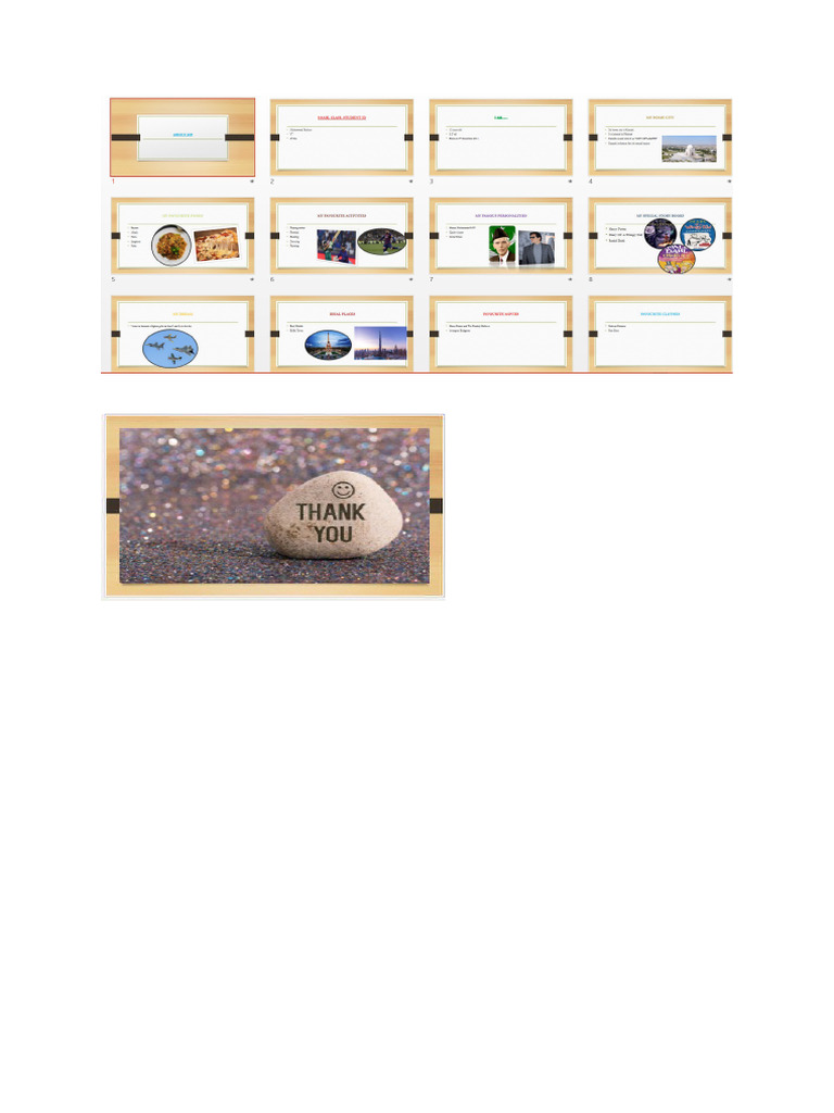 About Me-Muhammad Shaheer-Y7 | PDF