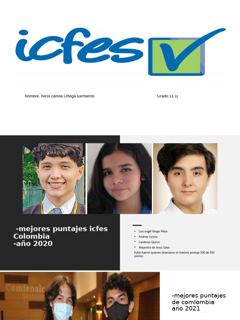 Presentación ICFES | PDF