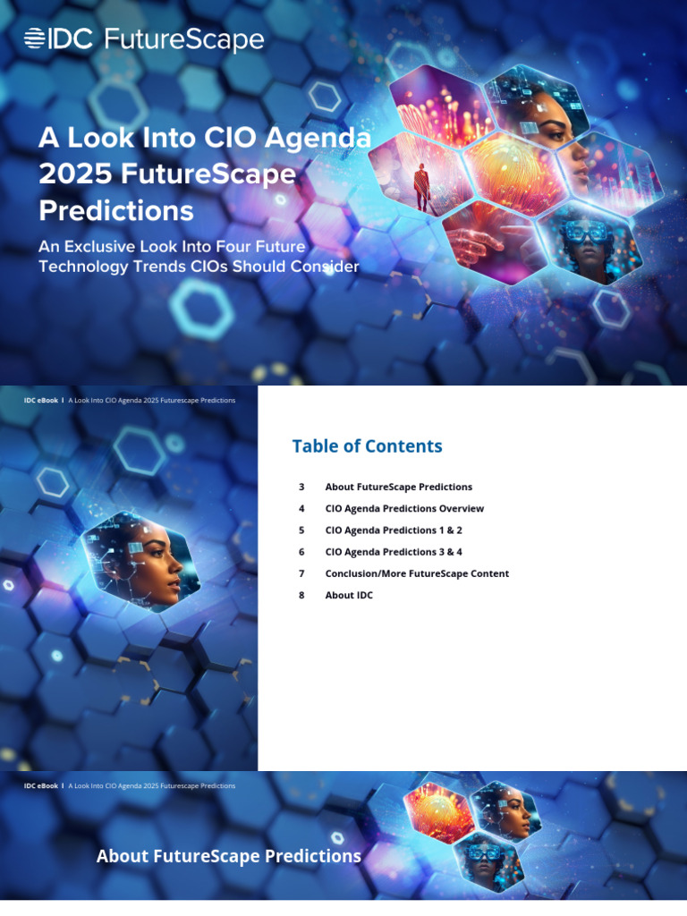 IDC-CIO-Agenda-FutureScape-2025-Predictions-eBook | PDF | Artificial Intelligence | Intelligence ...